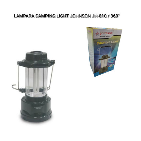 Grupo Castro. LAMPARA CAMPING LIGHT JOHNSON JH-810 / 360°